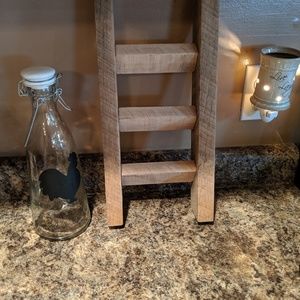 Other | Farmhouse Towel Ladder Decor Barnwood Rustic | Poshmark